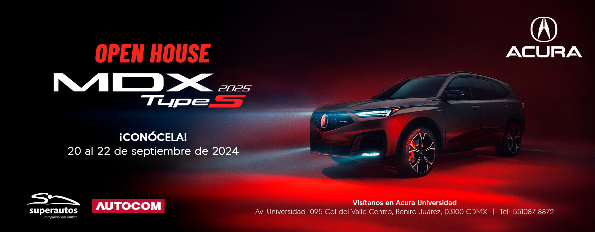 Acura Universidad | Agencia de autos Acura | Ciudad de México, CDMX